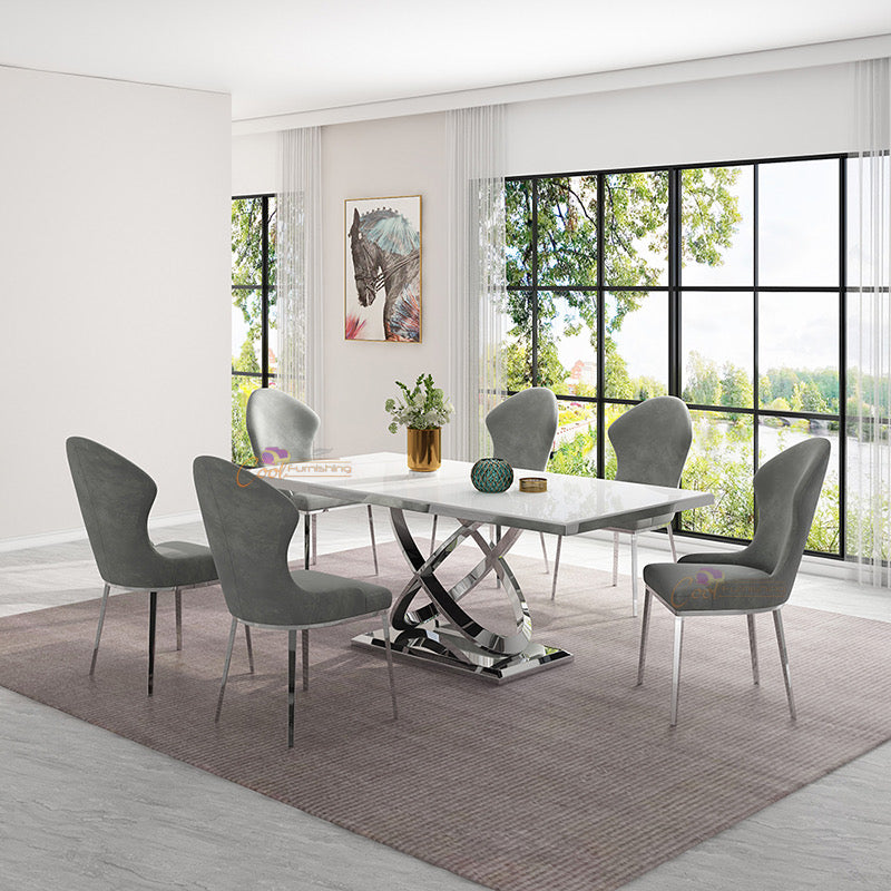 Aurora Marble Dining Table – Cool Furnishings NZ