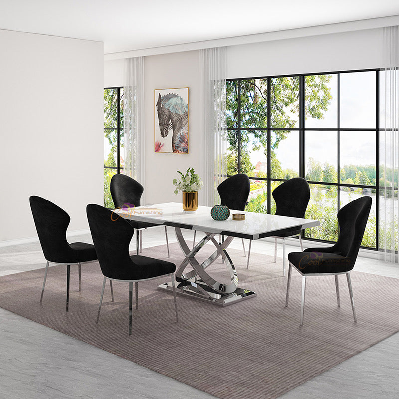 Aurora Marble Dining Table – Cool Furnishings NZ