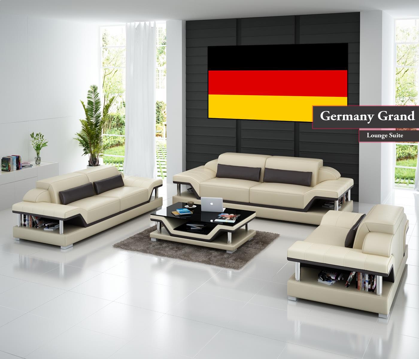 3+2+1 Lounge Suites NZ | Germany Grand Sofa Set | Cool Furnishings ...